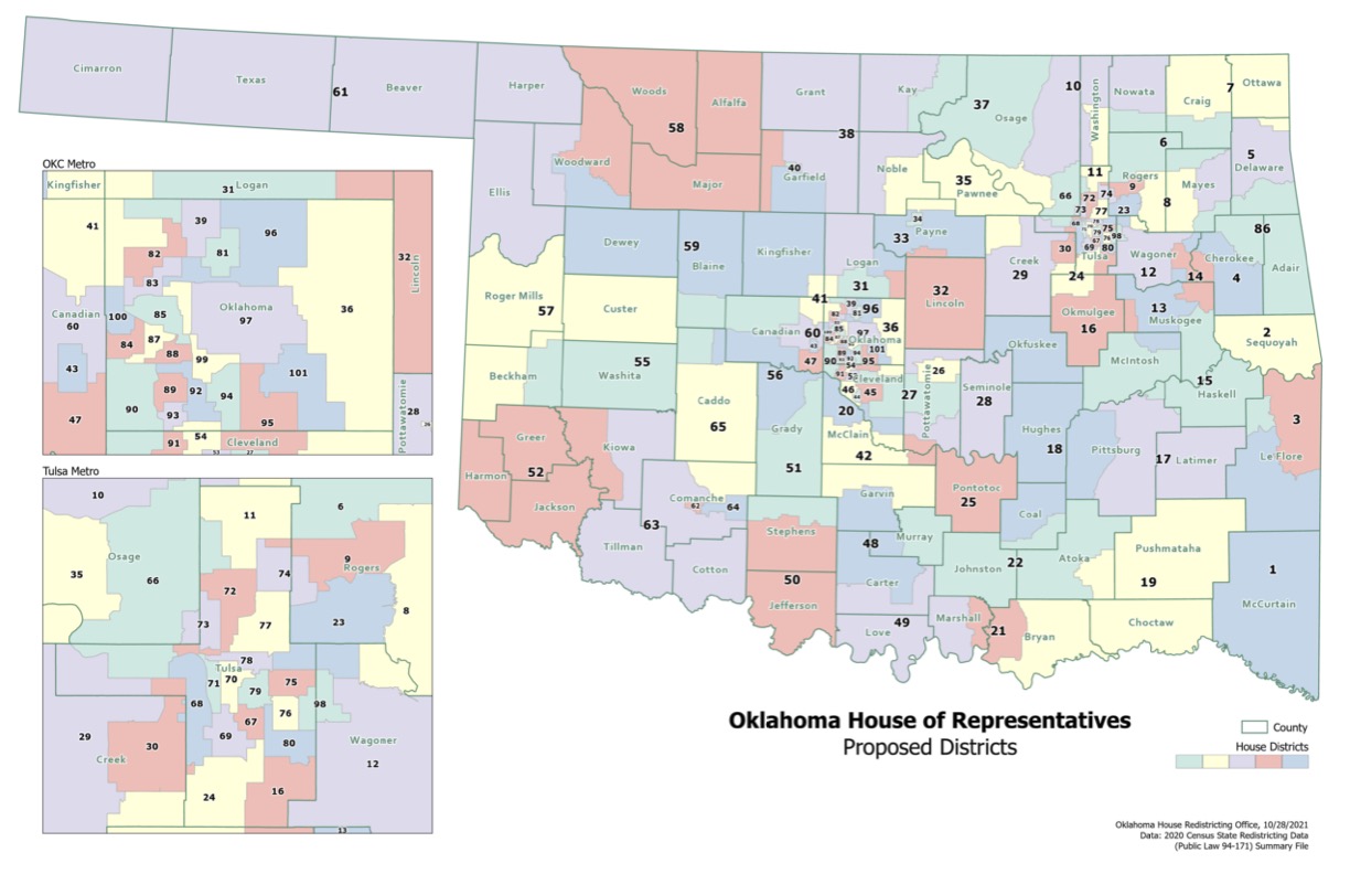 Redistricting in Oklahoma after the 2020 census - Ballotpedia