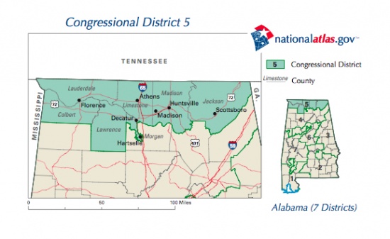 Alabama's 5th Congressional District - Ballotpedia