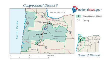 Oregon's 5th Congressional District - Ballotpedia