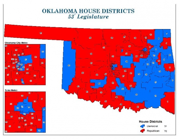 Redistricting in Oklahoma after the 2010 census - Ballotpedia