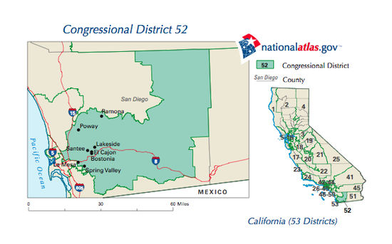 California's 52nd Congressional District - Ballotpedia