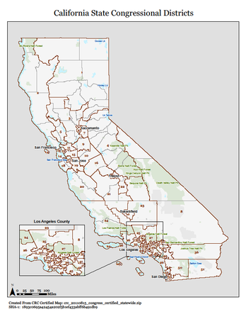 Redistricting in California after the 2010 census - Ballotpedia