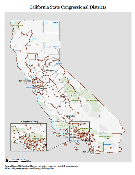 Redistricting in California after the 2010 census - Ballotpedia