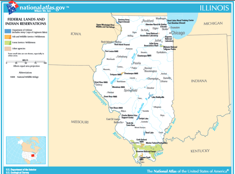 Federal land policy in Illinois - Ballotpedia