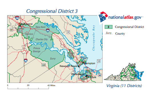 Virginia's 3rd Congressional District - Ballotpedia