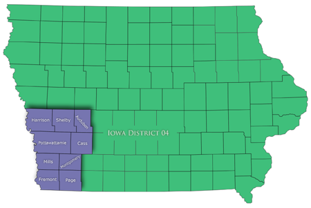 Iowa District Four - Ballotpedia