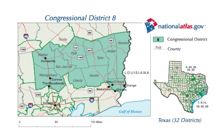 Texas' 8th Congressional District - Ballotpedia