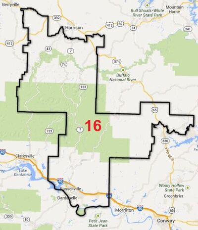 Arkansas State Senate District 16 - Ballotpedia
