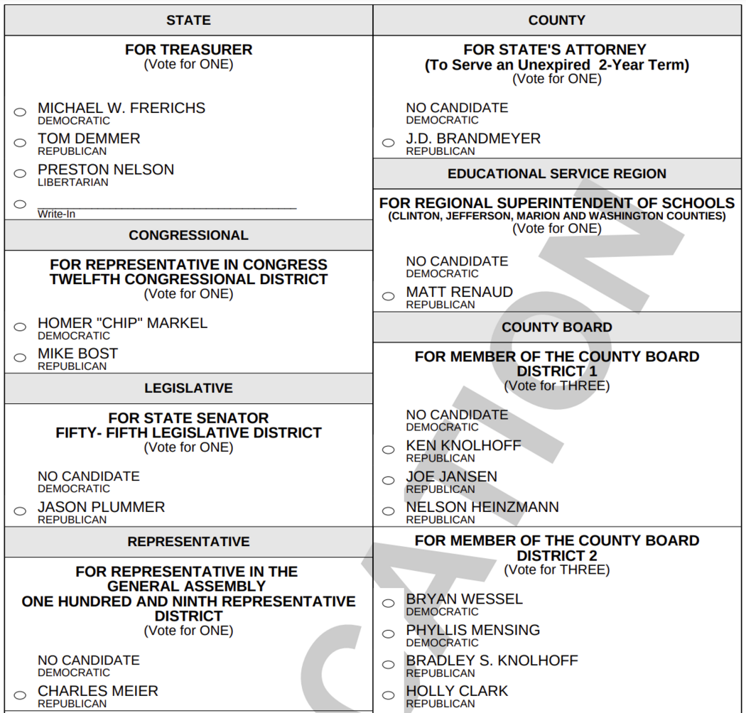 Party labels in Illinois school board elections - Ballotpedia
