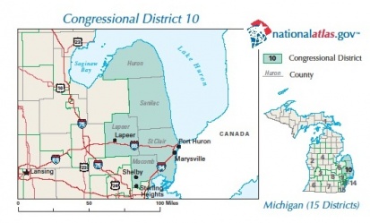 Michigan's 10th Congressional District - Ballotpedia