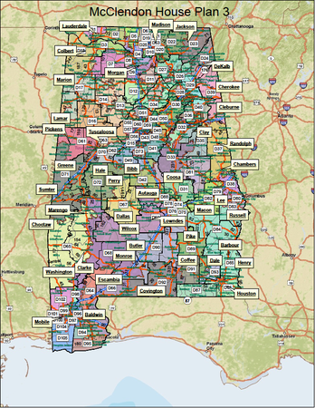 State legislative redistricting maps implemented after the 2010 Census ...