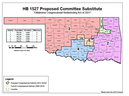 Redistricting in Oklahoma after the 2010 census - Ballotpedia
