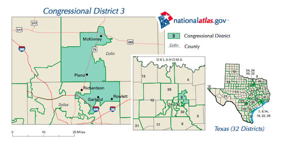 Texas' 3rd Congressional District - Ballotpedia