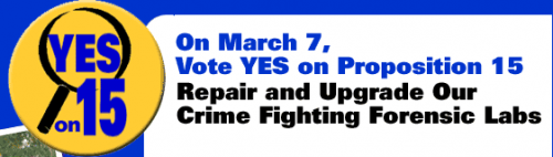 California Proposition 15, Forensic Laboratories Construction Bond ...
