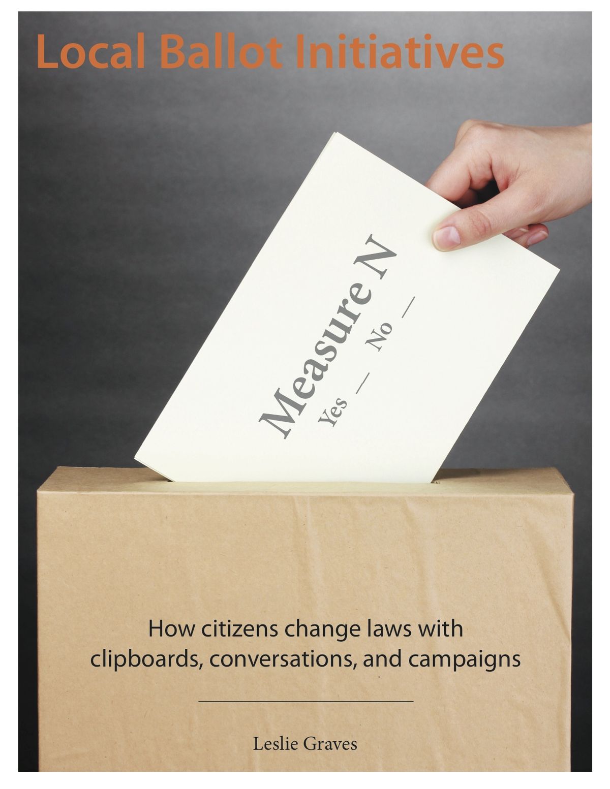 Local Ballot Initiatives: Cover - Ballotpedia