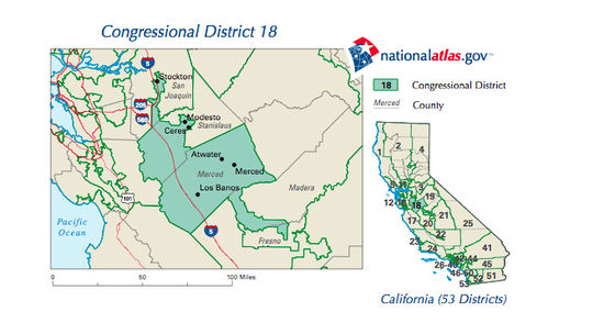 California's 18th Congressional District - Ballotpedia