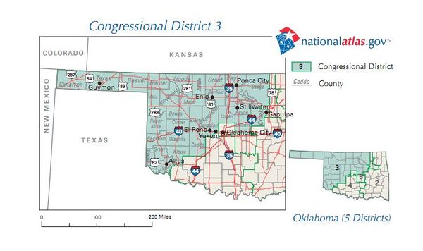 Oklahoma's 3rd Congressional District - Ballotpedia