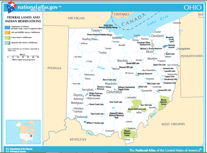 Federal land policy in Ohio - Ballotpedia