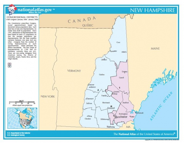 Redistricting in New Hampshire after the 2010 census - Ballotpedia