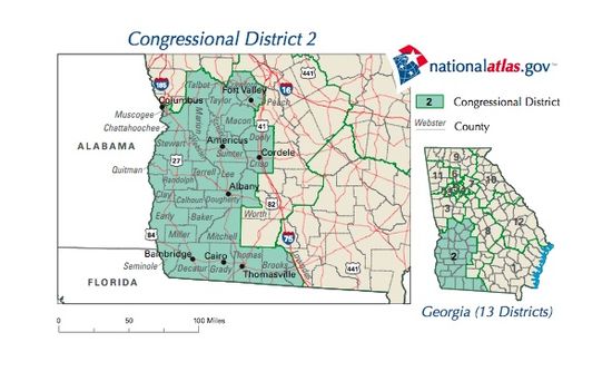 Georgia's 2nd Congressional District - Ballotpedia