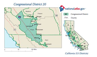 California's 20th Congressional District - Ballotpedia