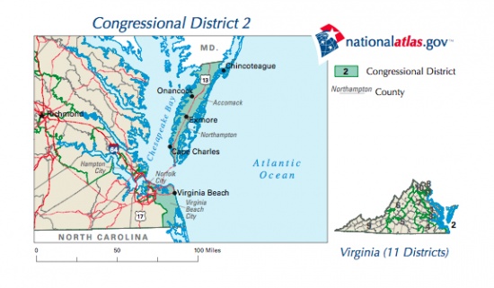 Virginia's 2nd Congressional District - Ballotpedia