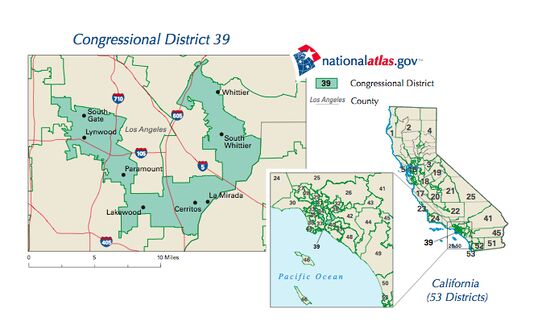 California's 39th Congressional District - Ballotpedia