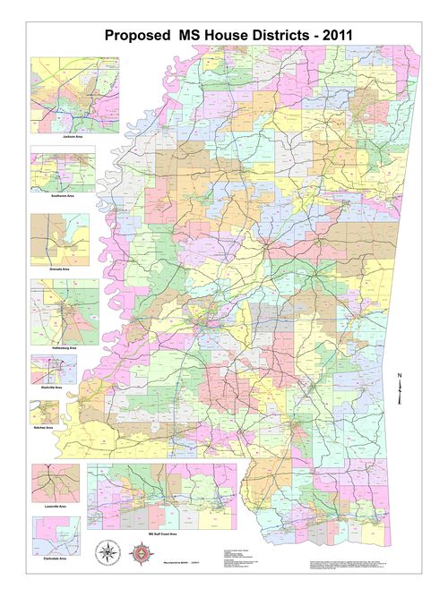 Mississippi's House passes redistricting map - Ballotpedia