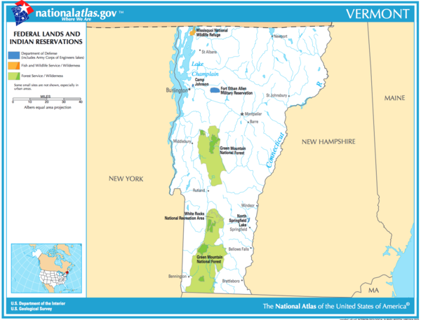 Federal land policy in Vermont - Ballotpedia