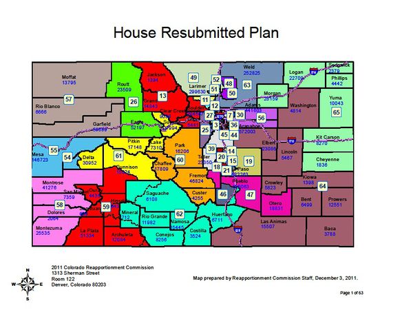 State legislative redistricting maps implemented after the 2010 Census ...