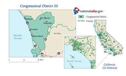 California's 50th Congressional District - Ballotpedia