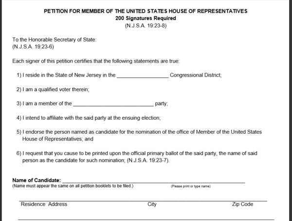 How to run for office in New Jersey - Ballotpedia